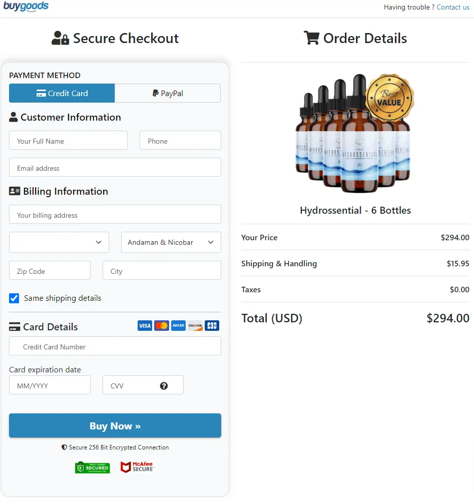 Hydrossential™ | Official Website | Skincare Serum
